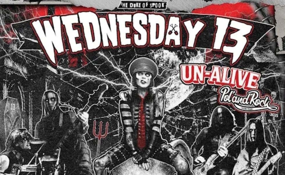 Wednesday 13 Announces Un-Alive From Pol'and'Rock Live Album