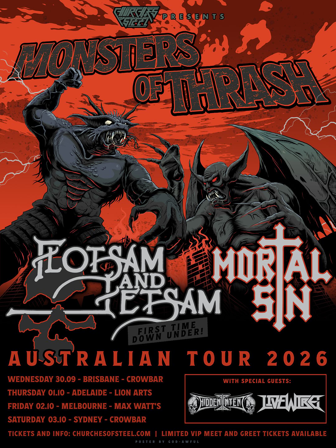 Flotsam And Jetsam And Mortal Sin Are Bringing Pure Thrash Violence ...