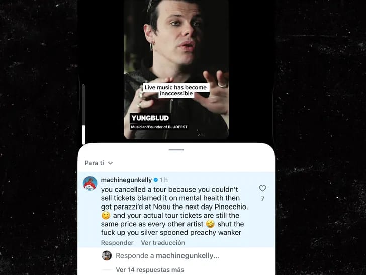 MGK Fires Back At Yungblud As Singer Eyes Australian BLUDFEST Expansion ...