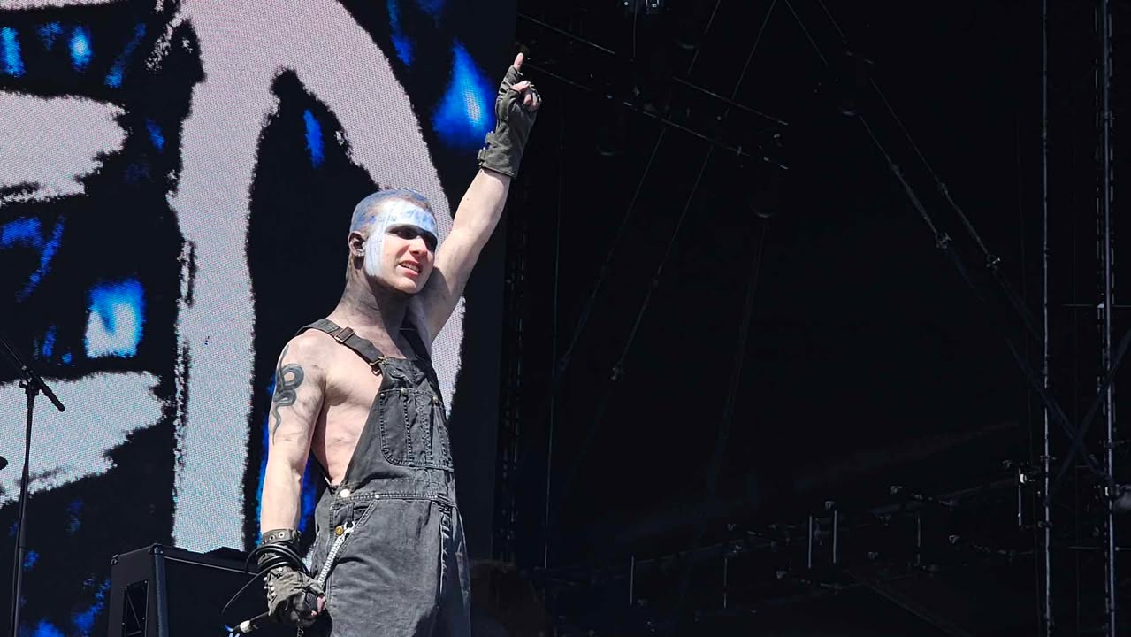 Corey Taylor's Son Griffin Taylor Makes Knotfest Debut in Melbourne ...