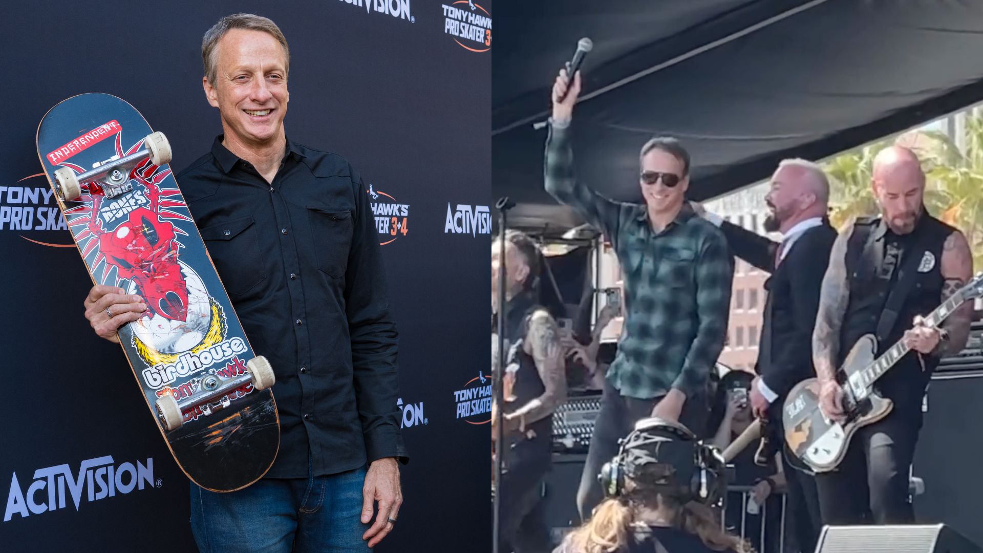 Watch Tony Hawk Join Goldfinger On Stage at Vans Warped Tour Long Beach ...