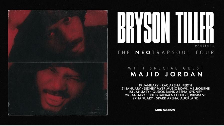 Bryson Tiller Announces Australian And New Zealand Tour For 2027